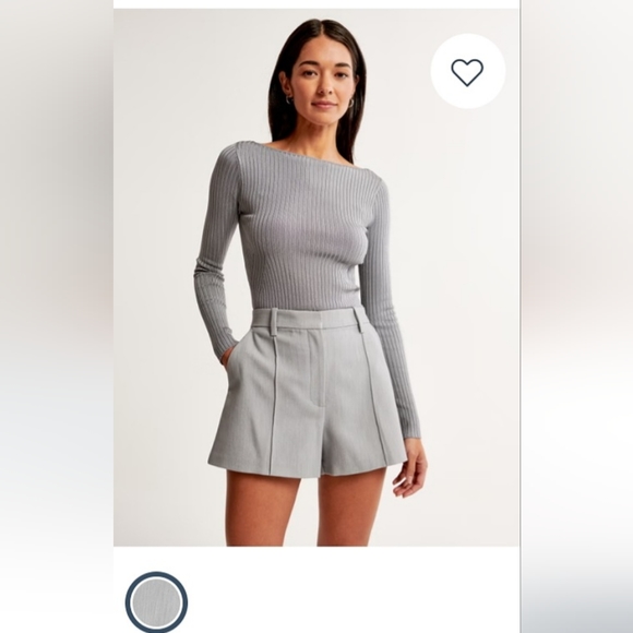 Abercrombie & Fitch | Shorts | Af Ultra High Rise Tailored Short | Poshmark